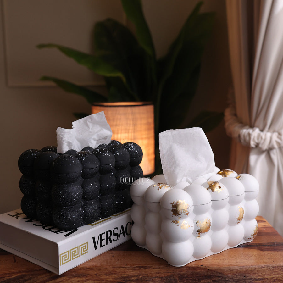 Bubble Luxe Tissue Box – Dehleez Home