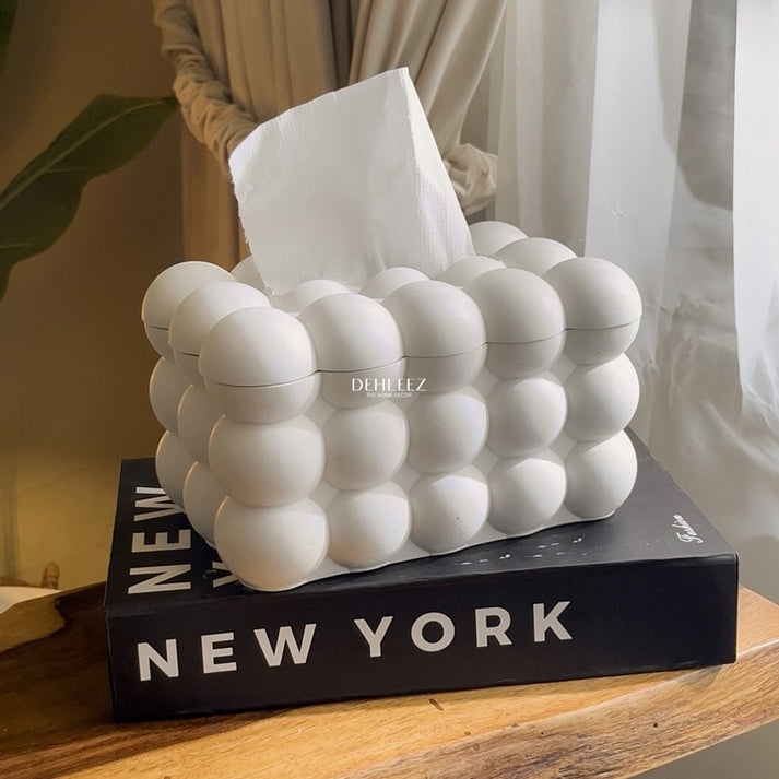 Bubble Luxe Tissue Box – Dehleez Home